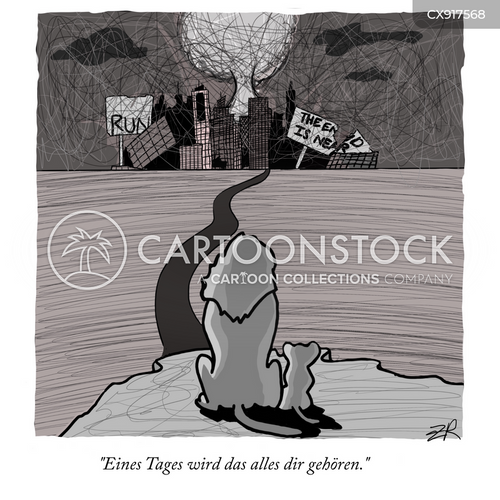 Cartoons und Karikaturen mit Erbschaften