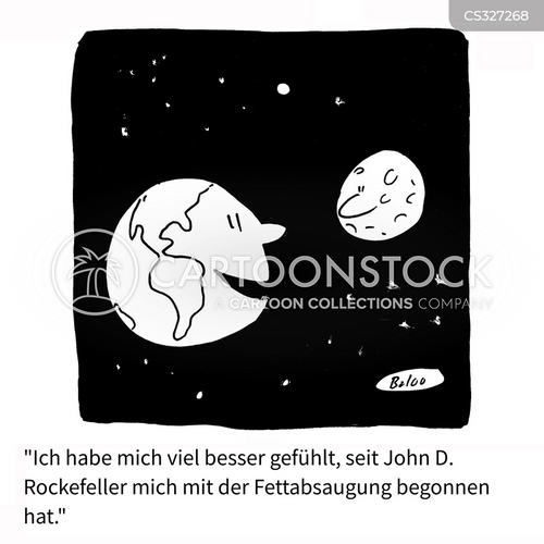 Cartoons und Karikaturen mit John Rockefeller