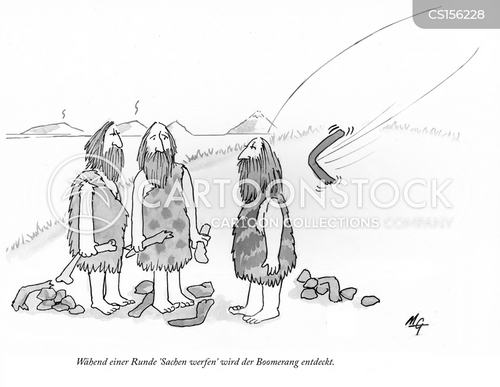 Cartoons und Karikaturen mit Entdeckungen