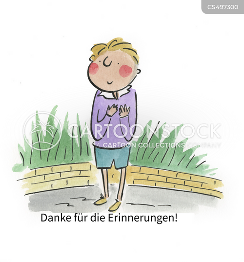 Cartoons und Karikaturen mit Erinnerungen