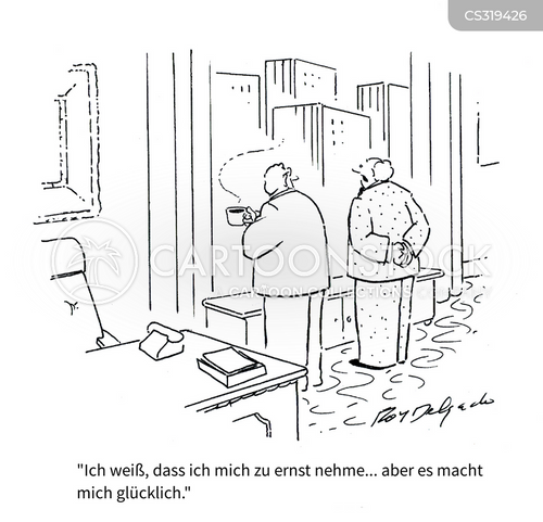 Cartoons und Karikaturen mit Dinge Nicht Ernst Nehmen