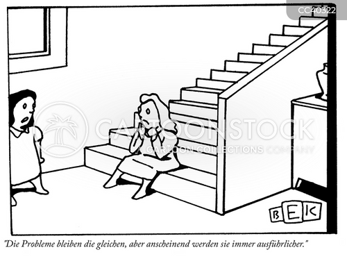 Cartoons und Karikaturen mit Komplikationen