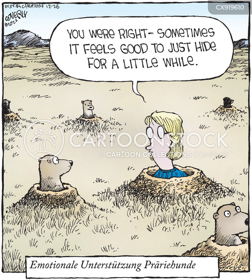 Cartoons und Karikaturen mit Emotionales Coping