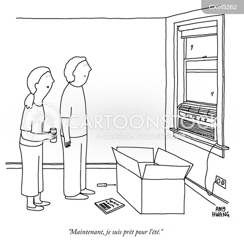 Dessins humoristique et caricaturés avec Chauffages