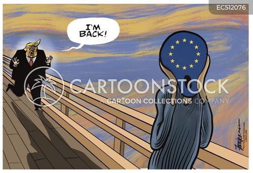 Europe And America Cartoons and Comics - funny pictures from CartoonStock