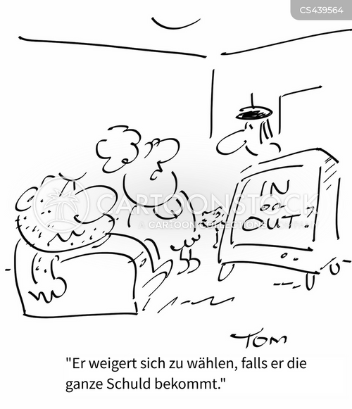 Cartoons und Karikaturen mit Brexit-debatte
