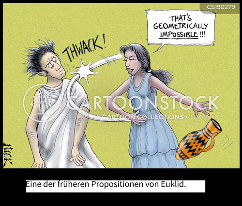 Cartoons und Karikaturen mit Propositionen