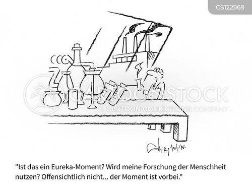 Cartoons und Karikaturen mit Eurekas