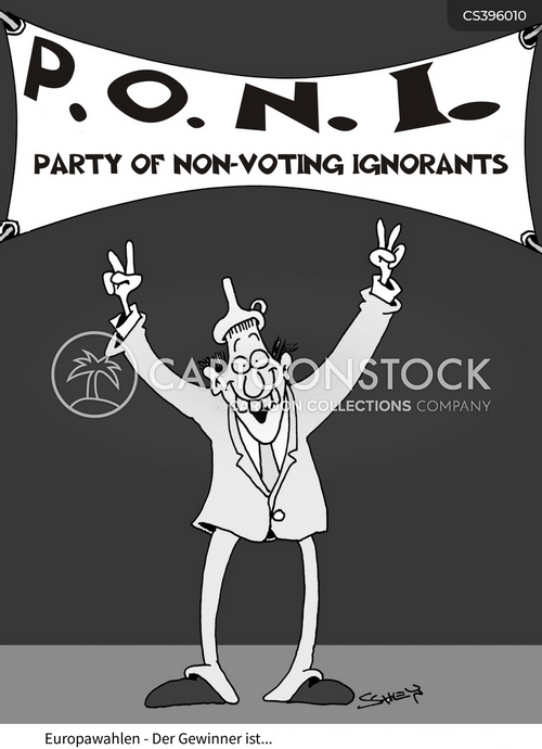 Cartoons und Karikaturen mit Eu-wahl