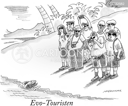 Cartoons und Karikaturen mit Survival Of The Fittest