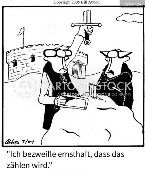 Cartoons und Karikaturen mit Excaliburs