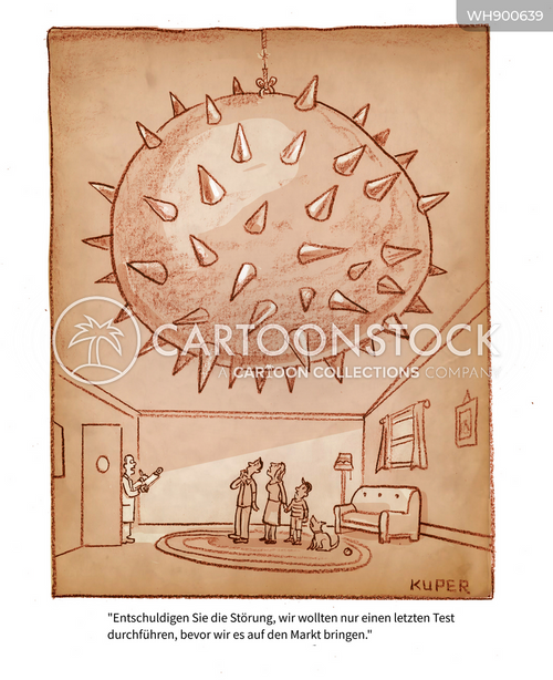 Cartoons und Karikaturen mit Existenzielle Bedrohung