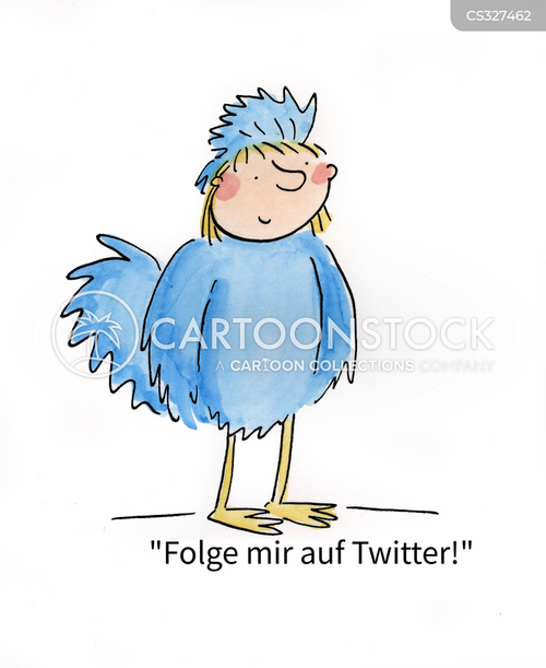 Cartoons und Karikaturen mit Netzwerk-updates