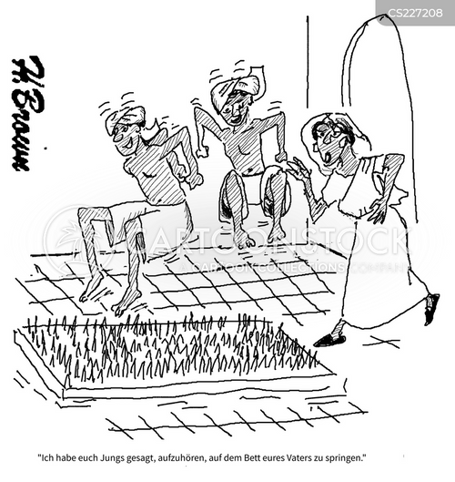 Cartoons und Karikaturen mit Fakir