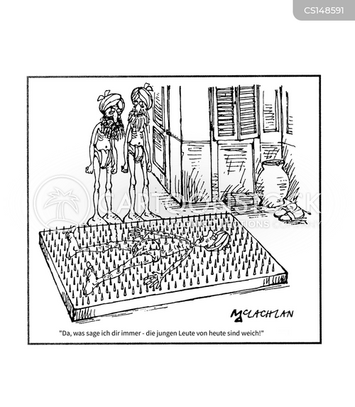 Cartoons und Karikaturen mit Fakir