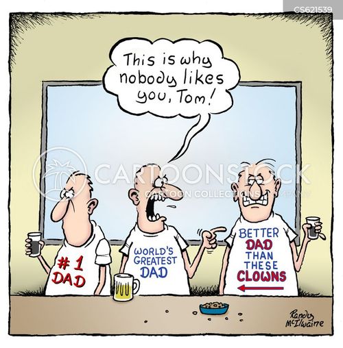 Tavern Rivalry Cartoons and Comics - funny pictures from CartoonStock