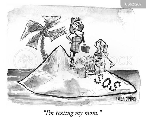 Modern Castaway Cartoons and Comics - funny pictures from CartoonStock