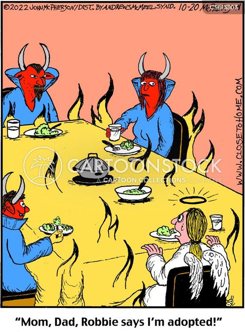 Adopted Child Cartoons and Comics - funny pictures from CartoonStock