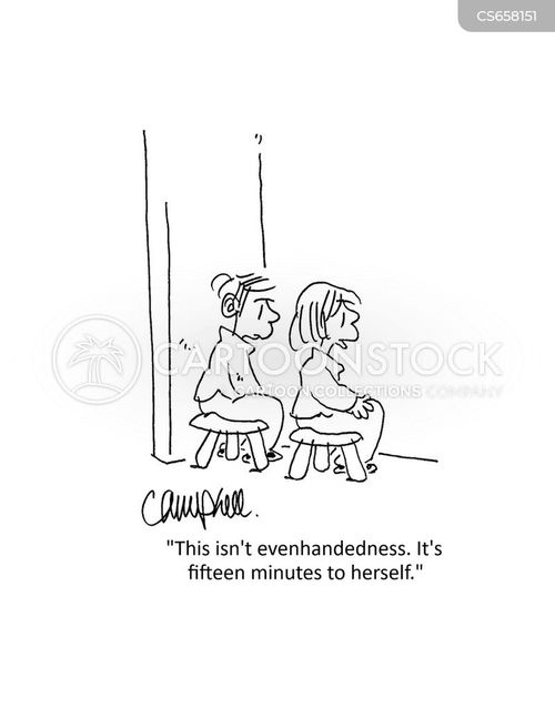 Two Kids In Timeout Cartoons and Comics - funny pictures from CartoonStock