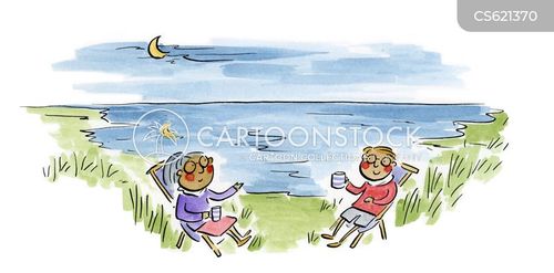 Evening Cartoons and Comics - funny pictures from CartoonStock