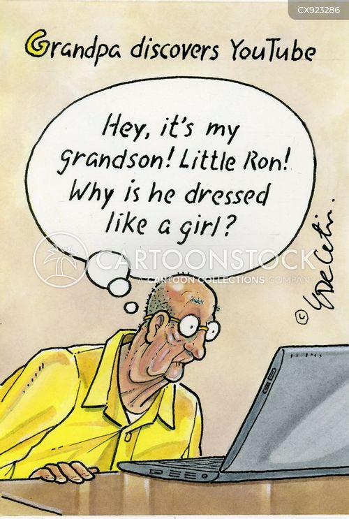 Grandpa Cartoons and Comics - funny pictures from CartoonStock