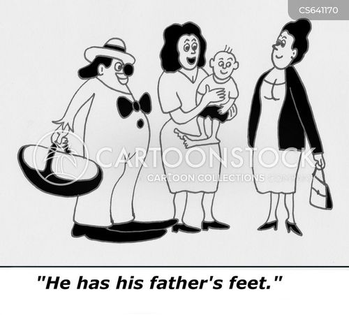Big Feet Cartoons and Comics - funny pictures from CartoonStock