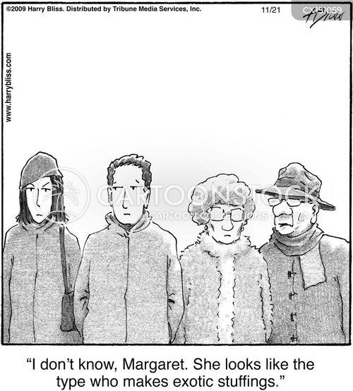 Exotic Stuffing Cartoons and Comics - funny pictures from CartoonStock