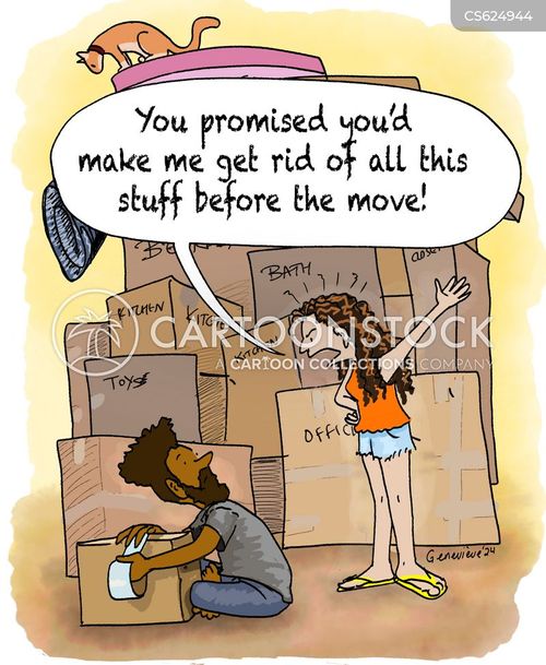 College Moving Day Cartoons