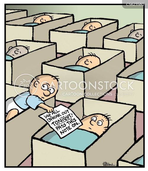 Nursery Jailbreak Cartoons and Comics - funny pictures from CartoonStock