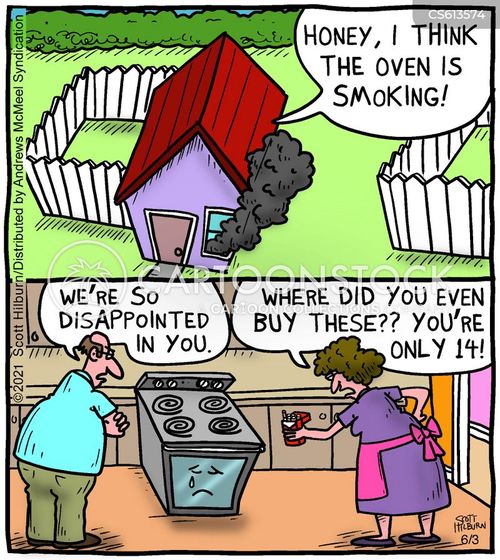 Oven Cartoons and Comics - funny pictures from CartoonStock