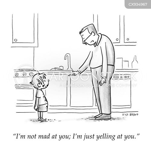 Yelling Cartoons and Comics - funny pictures from CartoonStock