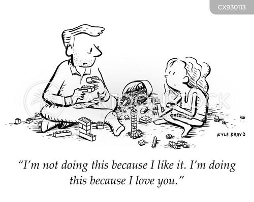 Block Play Cartoons and Comics - funny pictures from CartoonStock