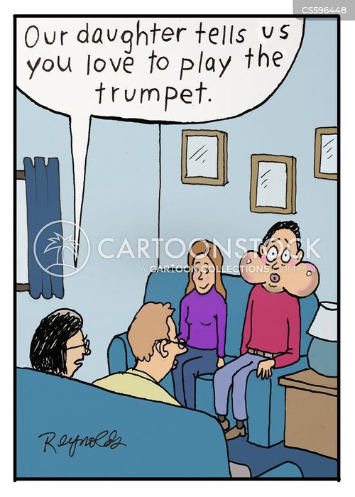 Trumpet Cartoons and Comics - funny pictures from CartoonStock
