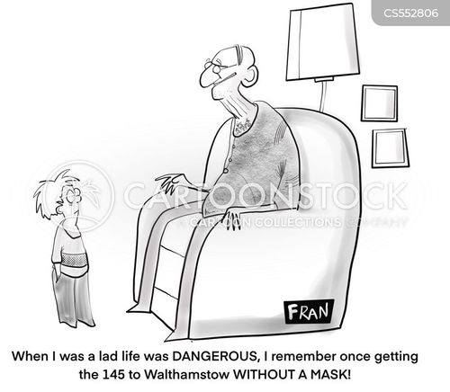 Mask Safety Cartoons and Comics - funny pictures from CartoonStock