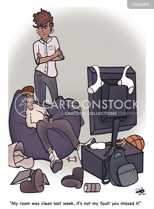 Cleanliness At Work Cartoons and Comics - funny pictures from CartoonStock