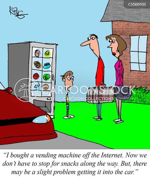 Vending Machine Cartoons and Comics - funny pictures from CartoonStock