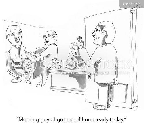 Workday Cartoons and Comics - funny pictures from CartoonStock