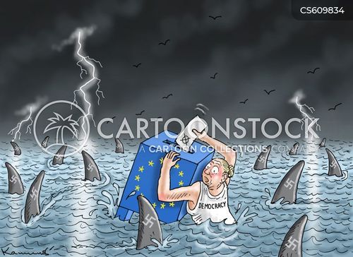 Far-right Threat Cartoons and Comics - funny pictures from CartoonStock