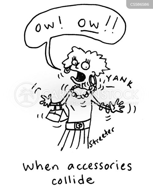 Overaccessorized Cartoons and Comics - funny pictures from CartoonStock