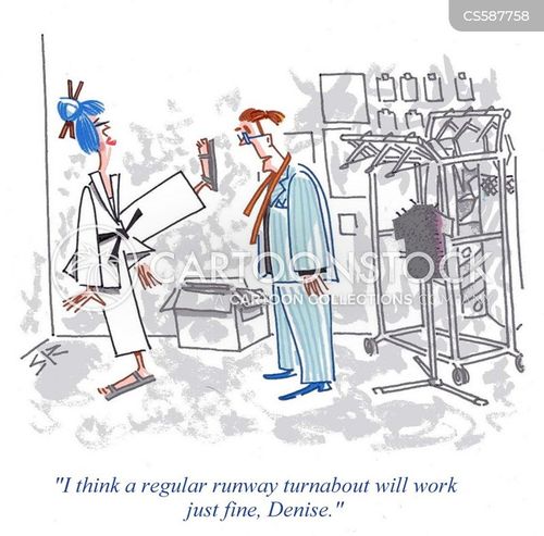 Runway Models Cartoons and Comics - funny pictures from CartoonStock