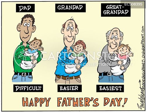 Great Father Cartoons and Comics - funny pictures from CartoonStock