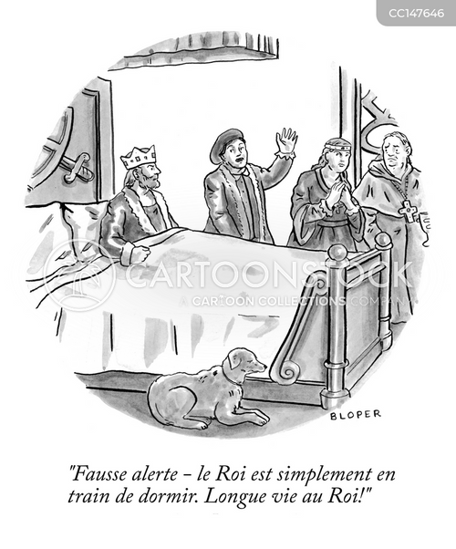 Dessins humoristique et caricaturés avec Chiffre Romain