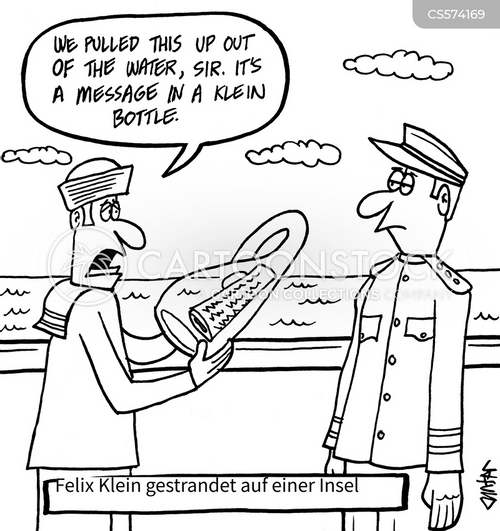 Cartoons und Karikaturen mit Felix Klein