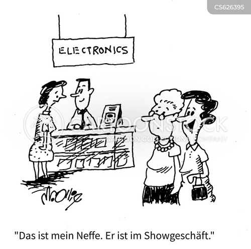 Cartoons und Karikaturen mit Naive Interpretation