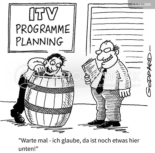 Cartoons und Karikaturen mit Itv Nachrichten