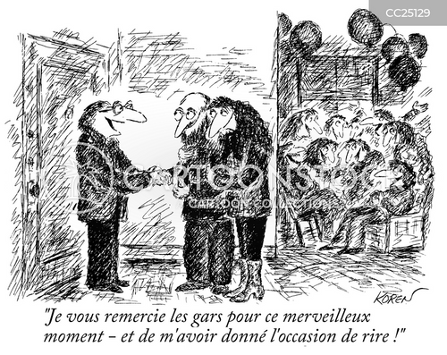 Dessins humoristique et caricaturés avec Reconnaissante