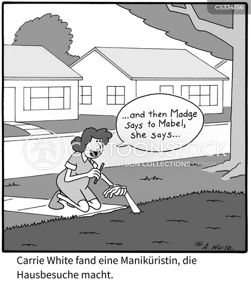 Cartoons und Karikaturen mit Carrie White