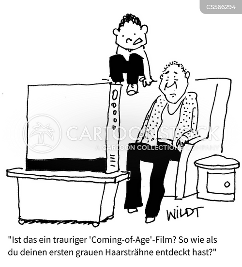 Cartoons und Karikaturen mit Achtzehnter Geburtstag