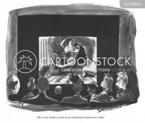 Cartoons und Karikaturen mit Napalm