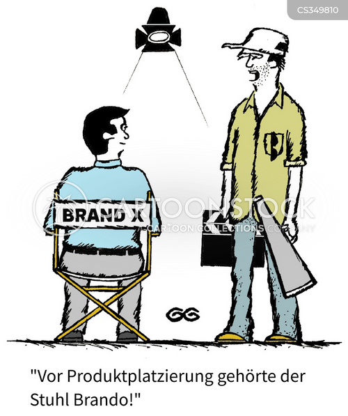 Cartoons und Karikaturen mit Regiestuhl